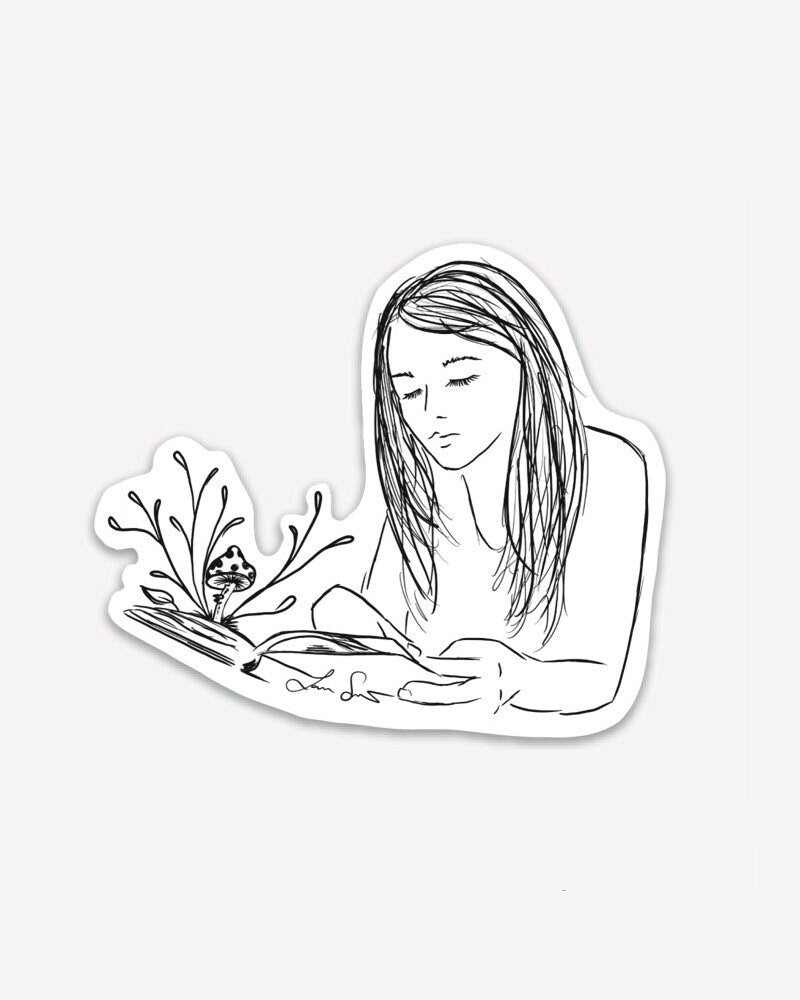 Reading Is Magic Sticker – Flourish + Fern